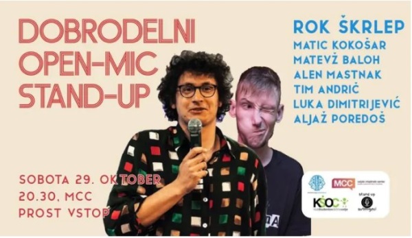 Dobrodelni Open Mic Stand Up - Radio Fantasy